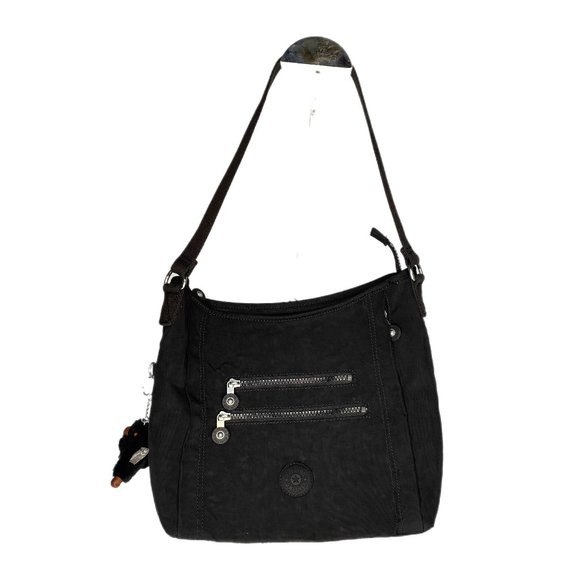 Kipling | Accessories | Kipling Live Light Crinkle Nylon Black Handbag ...